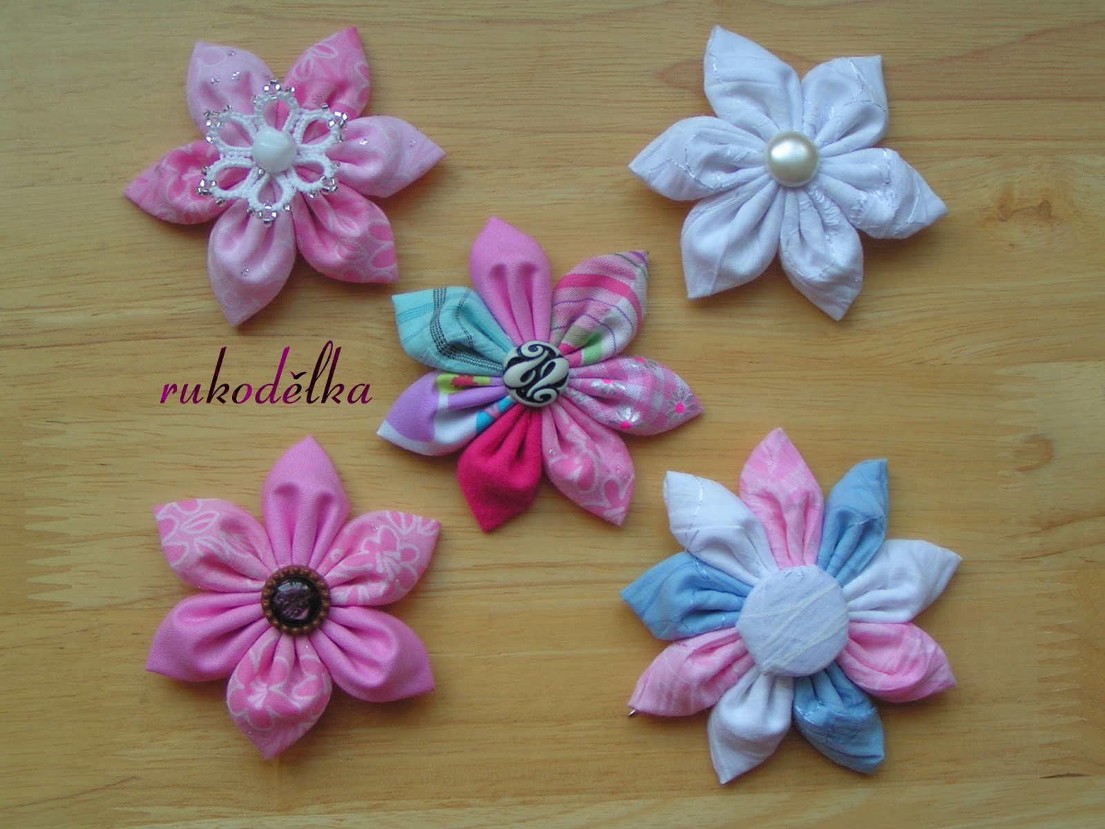 Rukodělný blog: Kytičky