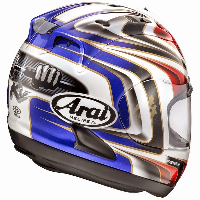 Racing Helmets Garage: Arai RX-7 RR5 (RX-GP) Replica Aoyama GP Trico ...
