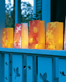 Sugar and Shimmer: DIY Halloween Luminaries