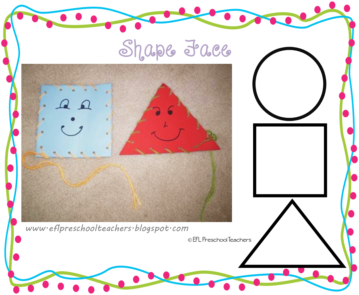 ESL/EFL Preschool Teachers: Face Teaching Materials for the Preschool ELL