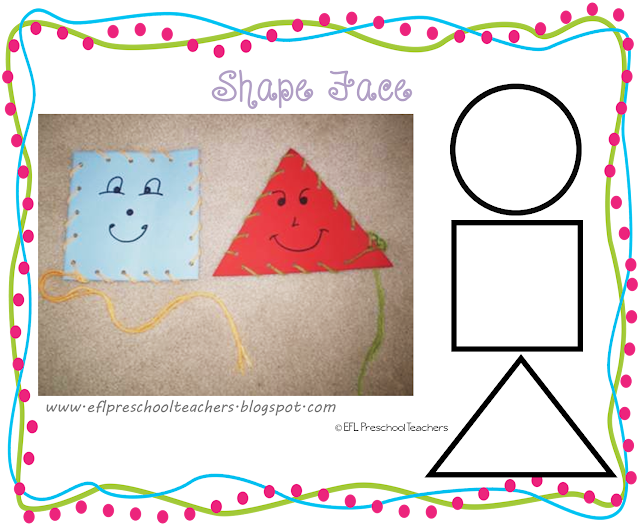 ESL/EFL Preschool Teachers: Face Teaching Materials for the Preschool ELL