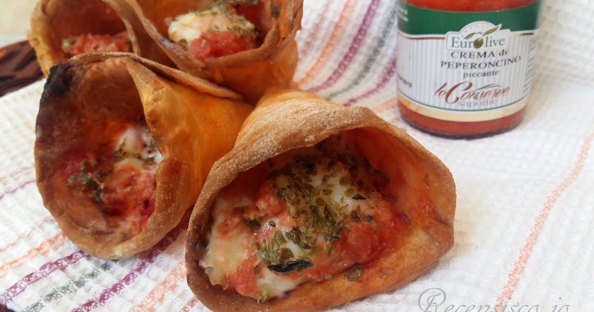 Recensisco io : Cono pizza con "cialda" piccante