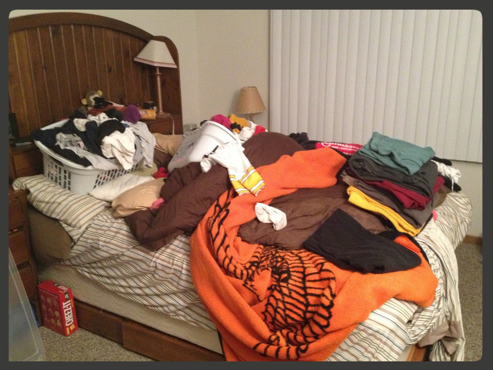 creative life designs: Master bedroom closet: A state of disaster