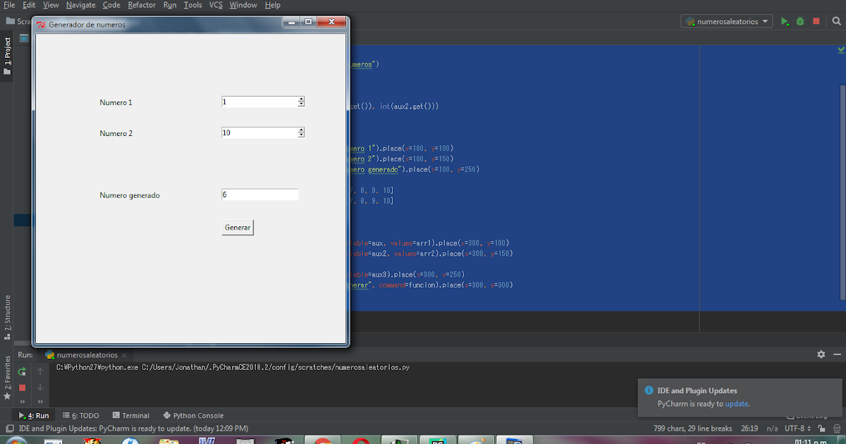 tutorIales: generador de numeros aleatorios