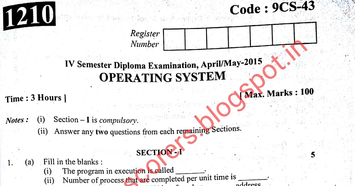 STUDENT SPOT(Diploma In Polytechnic Education -Karnataka): Download ...