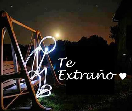 Tarjetas de Te Extraño para dedicar - IMÁGENES CON FRASES © LINDAS