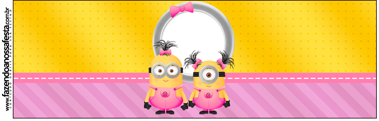 Minion Girls: Free Printable Candy Bar Labels. - Oh My Fiesta! in english