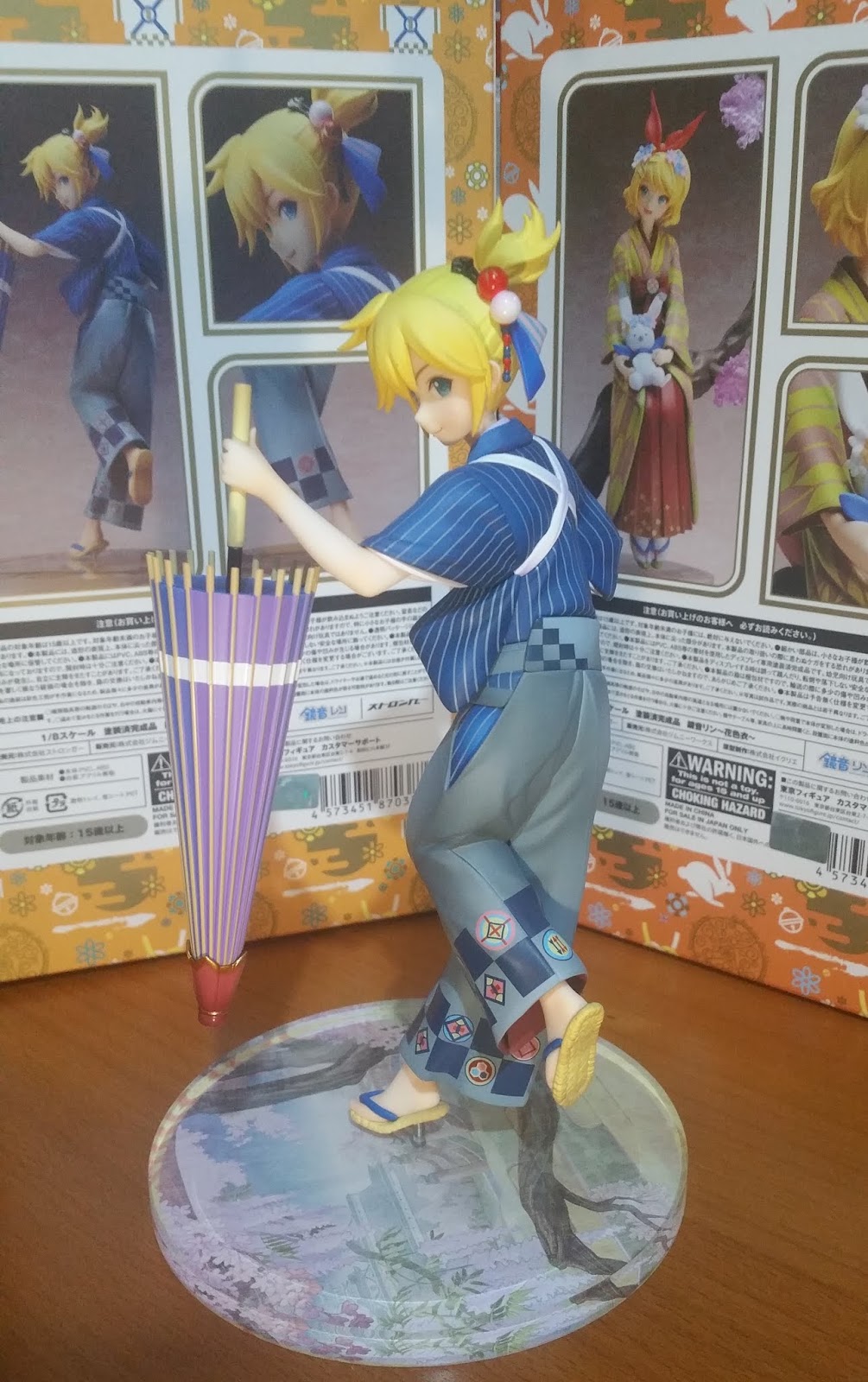Figure Unboxing and Review: Kagamine Len Hanairogoromo Version ...