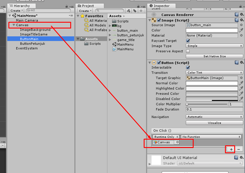 Tutorial Unity - Cara Terbaru Membuat Main Menu - Unity Tutorial ...