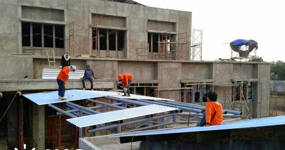 Cara Hemat Ngedak-cor Rumah Lantai Dua: lisplank lis plank terbaik ...