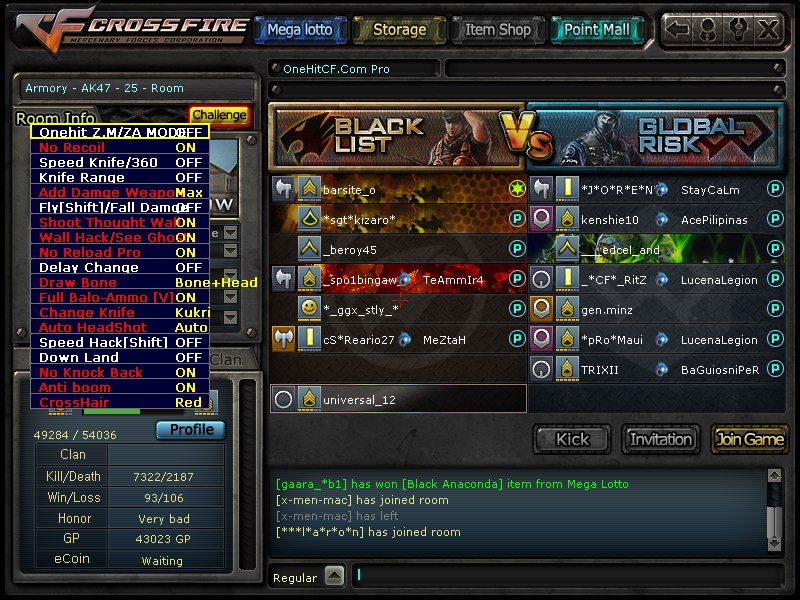 The Ultimate Torrent: CROSSFIRE EUROPE HACKS