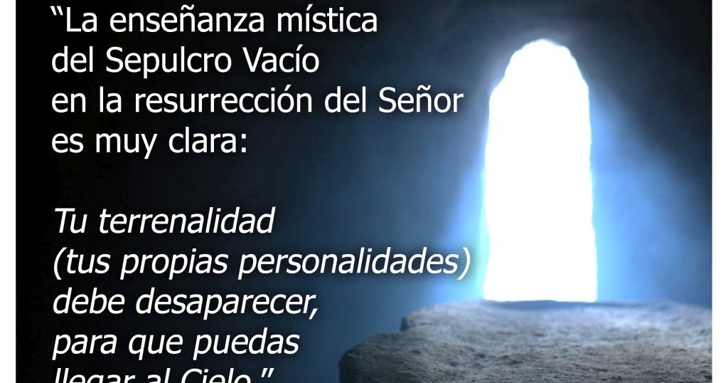 Carteles Maestros: La enseñanza del Sepulcro Vacío