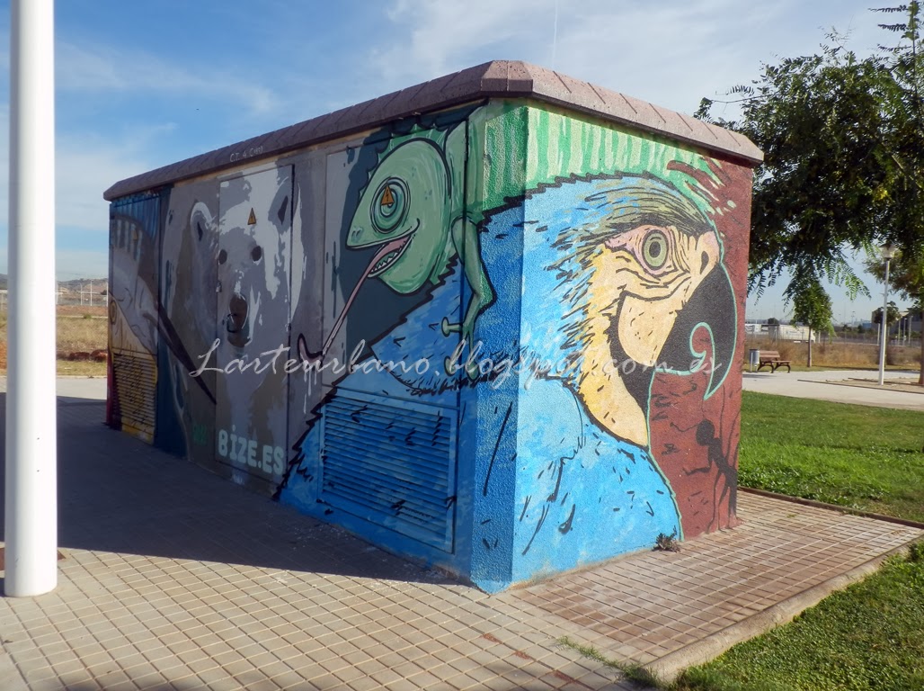 @streetartJO53: Graffitis por Puçol