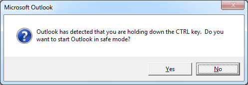 How to Open MS Outlook in Safe Mode