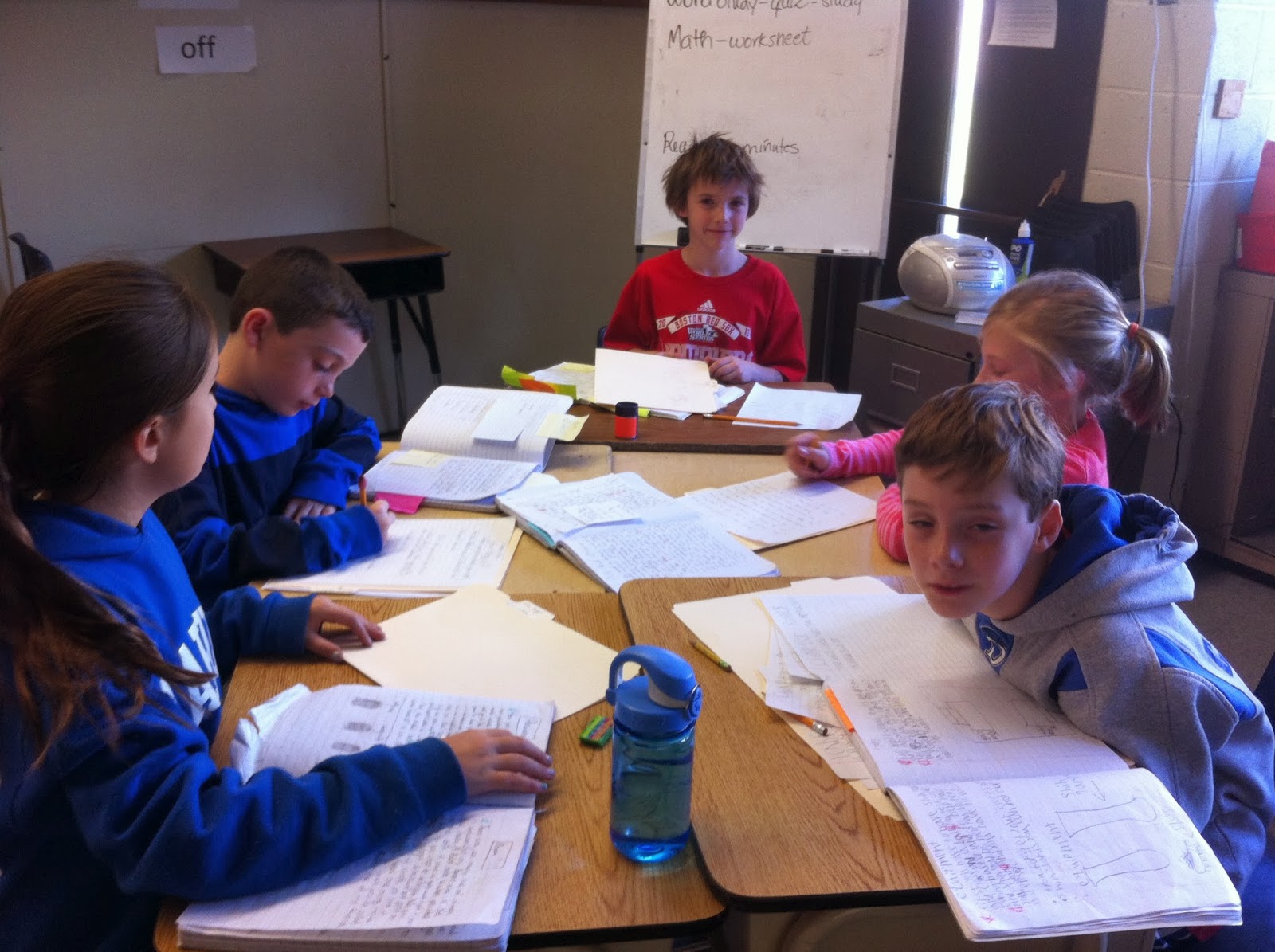 Ms. Newkirk's 3rd Grade: Students....hard at work!