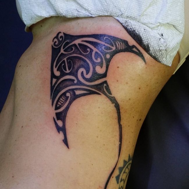 Tatuajes de mantarraya y su Significado