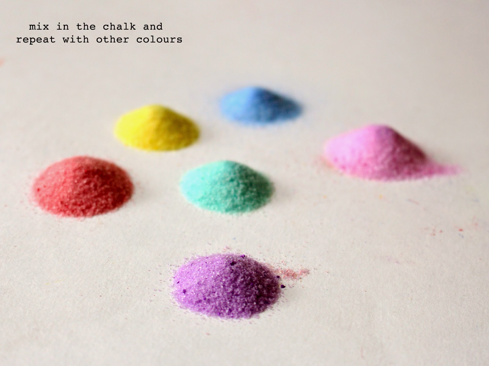 The Academy of Gentle Arts: rainbow sand