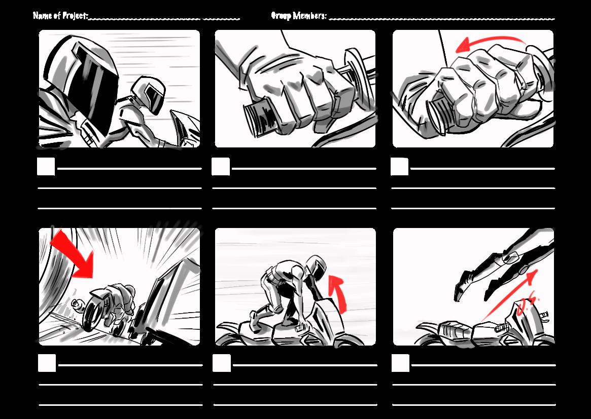 Storyboard Central: Various TV commercial and motion picture OBB ...