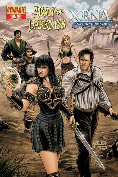 The Crossover Universe: Crossover Covers: Army of Darkness/Xena