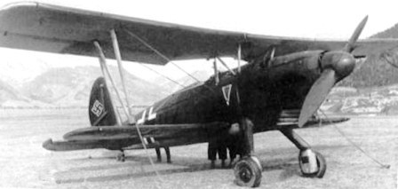 Airplanes in the skies + FAF history: Arado Ar 68