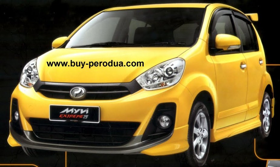 Malaysia Motoring News: Perodua Myvi 1.5 - SE and Extreme - RM50,900 to ...