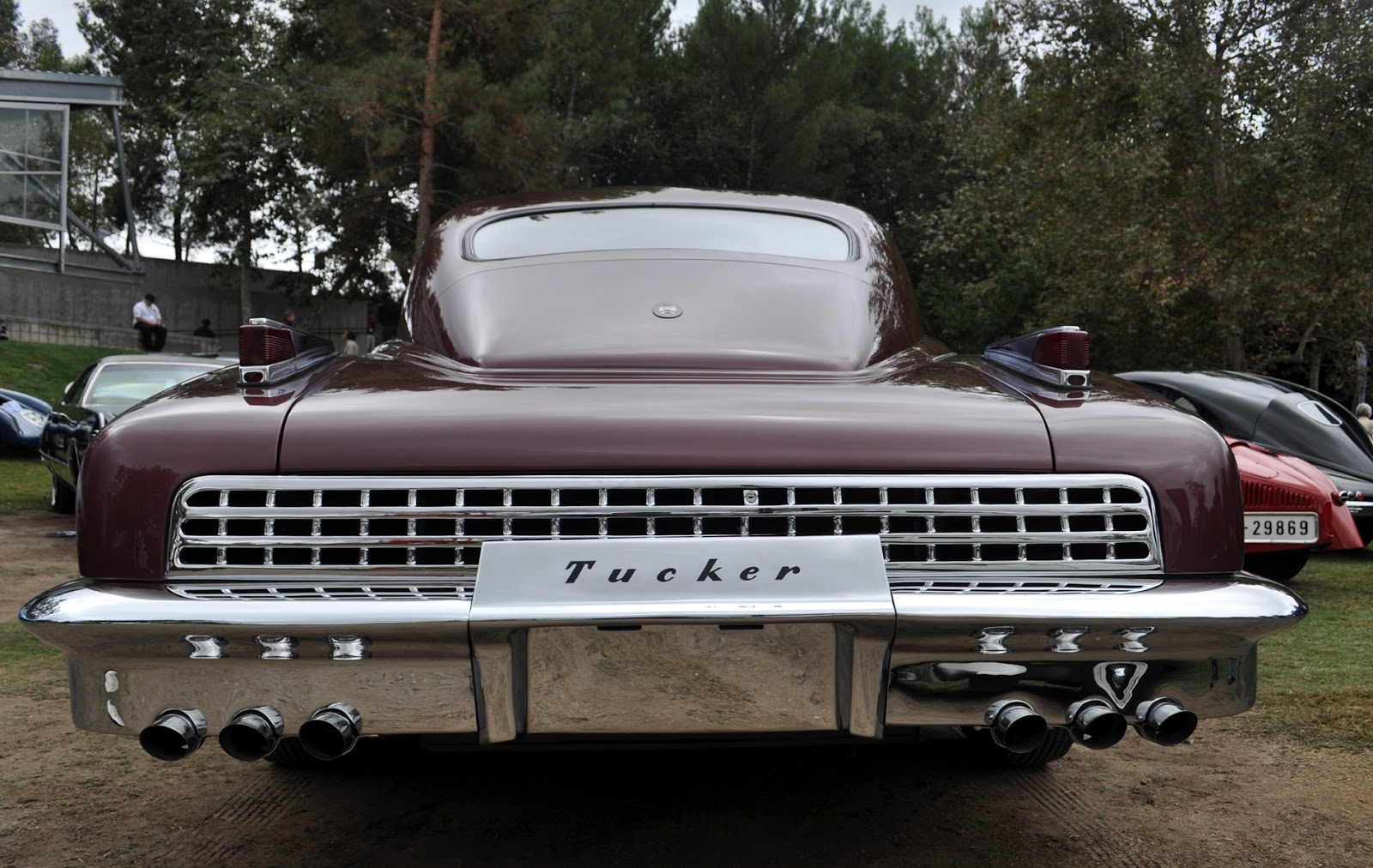 Just A Car Guy: the first (only) Tucker I've seen at a car show