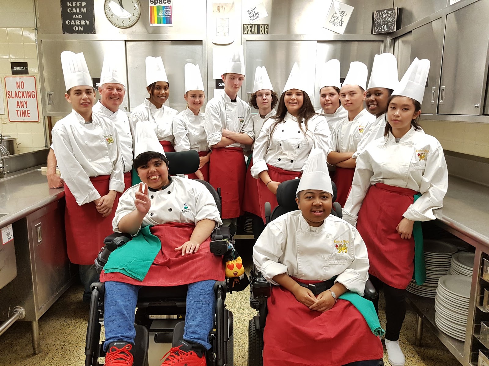 Chef's Blog @ Monarch Park Collegiate: Learning to Wear the Uniform ...