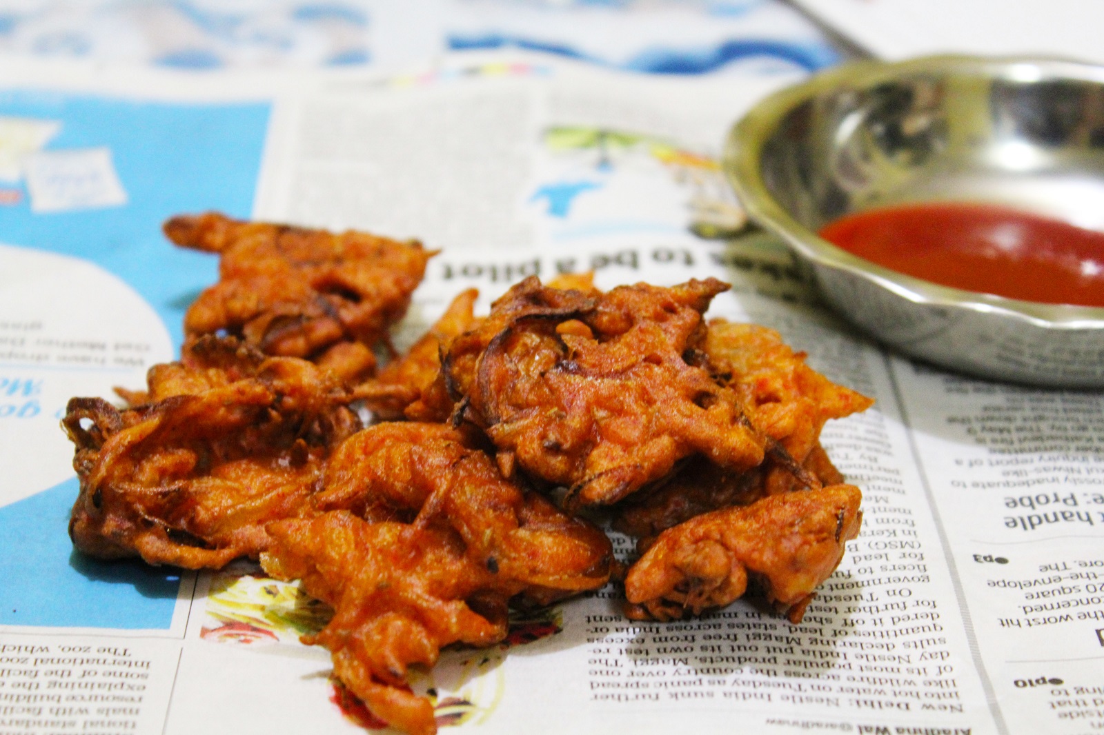 Crispy Onion Pakoda Recipe ~ Cookery Atlas