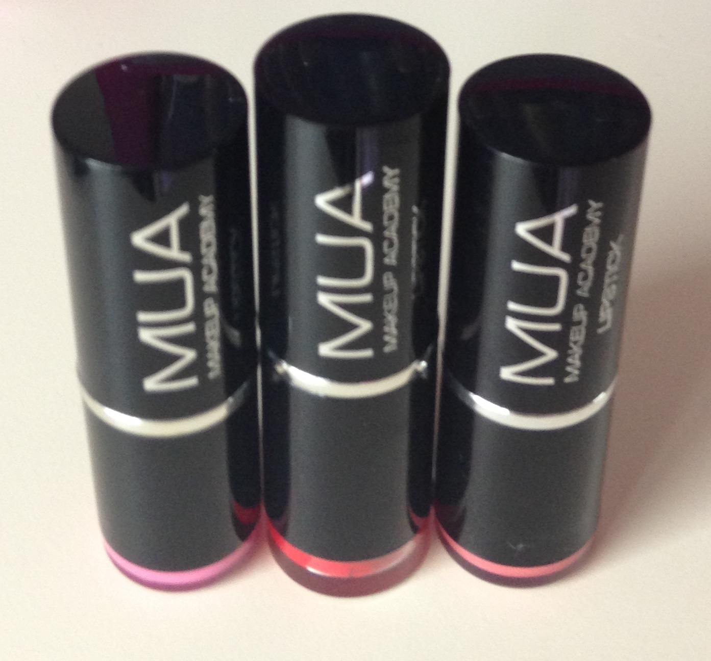 In SAMazement: MUA Lipsticks