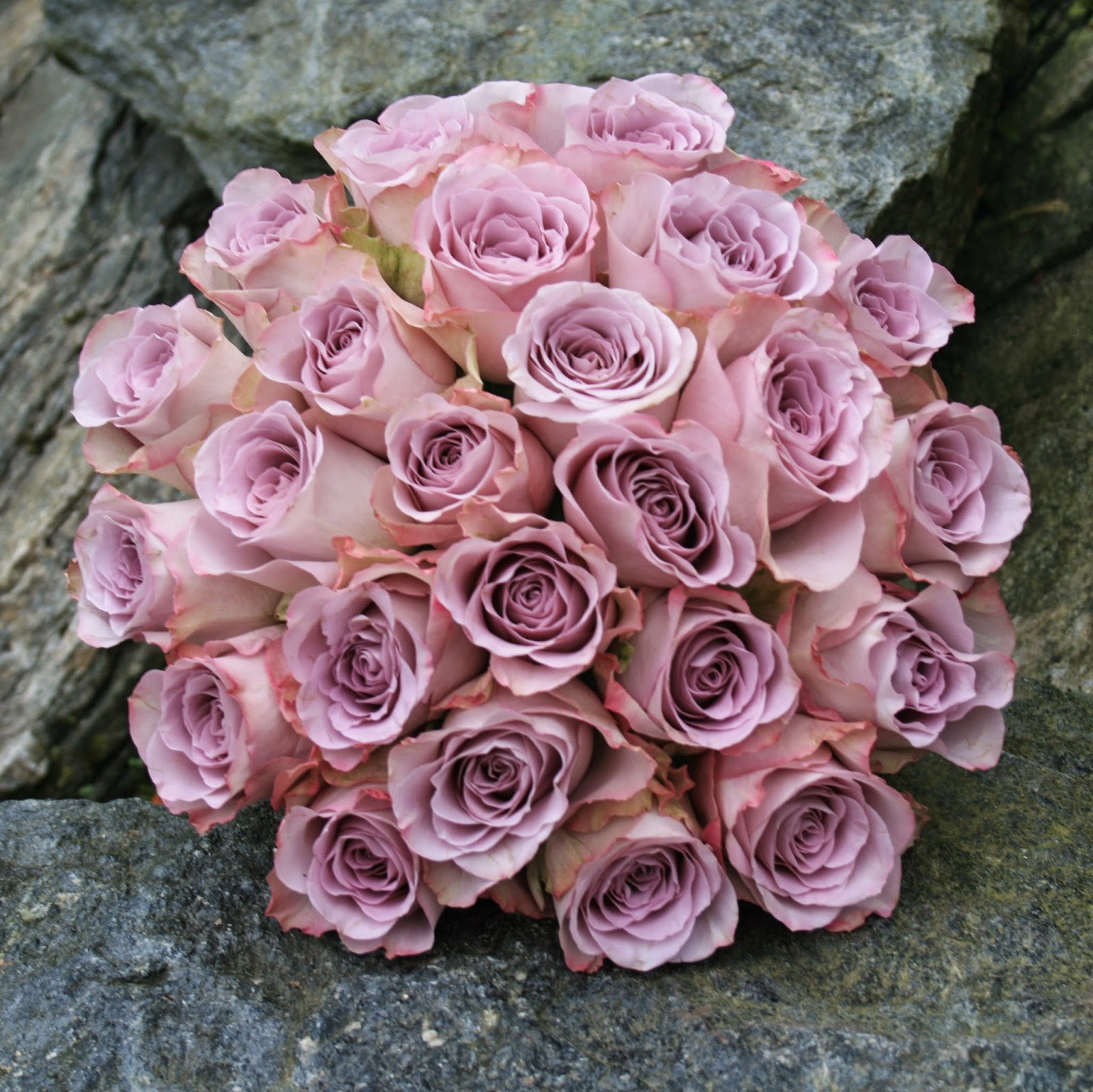 Blomsterverkstaden: Brudebukett med Memory Lane roser