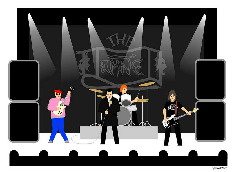 Retro Man Blog: Punk Rock Cartoons by David Worth