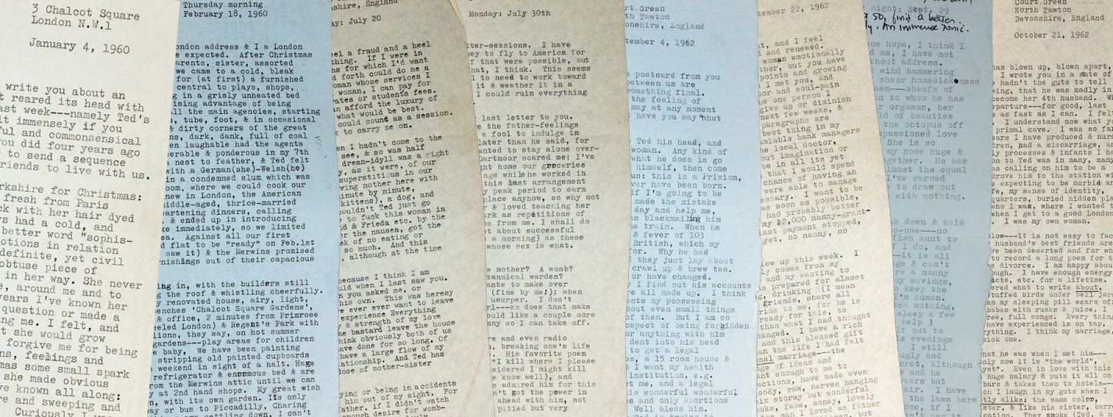 Sylvia Plath Collections: Letters to Ruth Beuscher