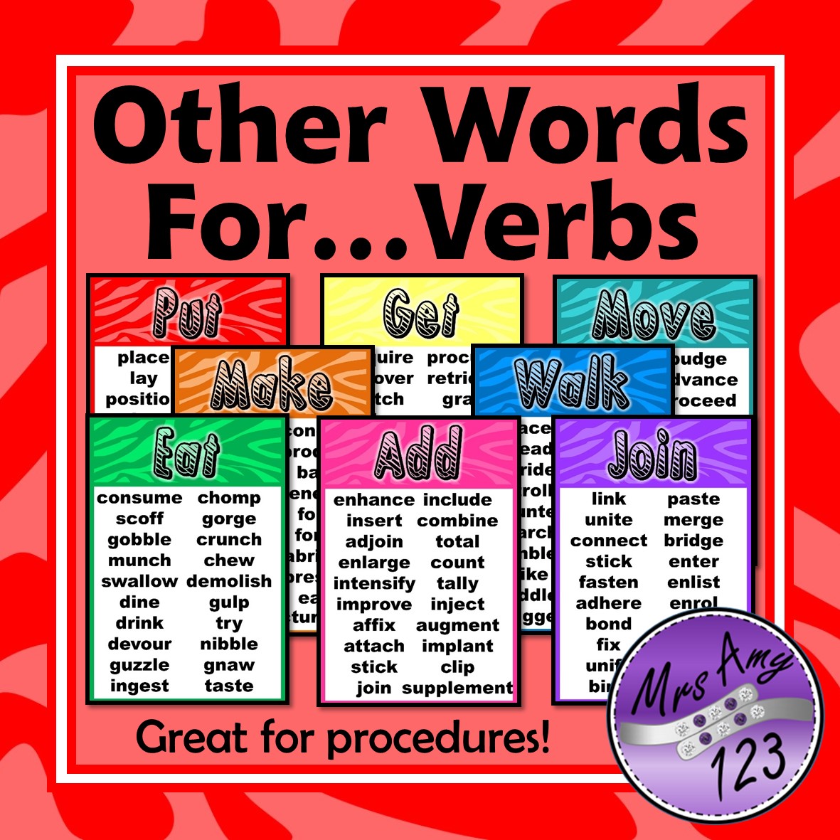 MrsAmy123: Procedure Writing - Updated