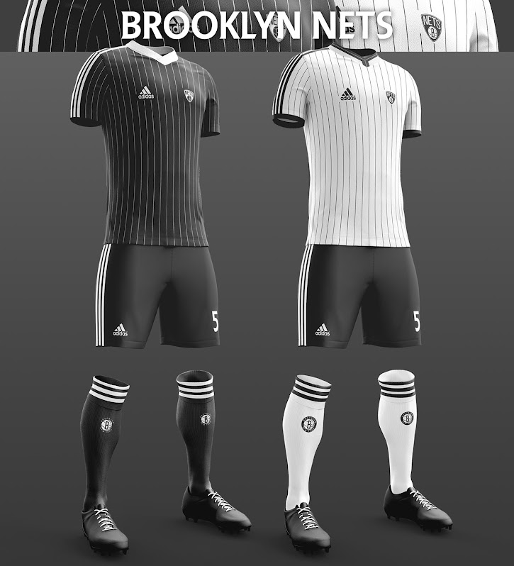 NBA Football Concept Kits Revealed - Footy Headlines