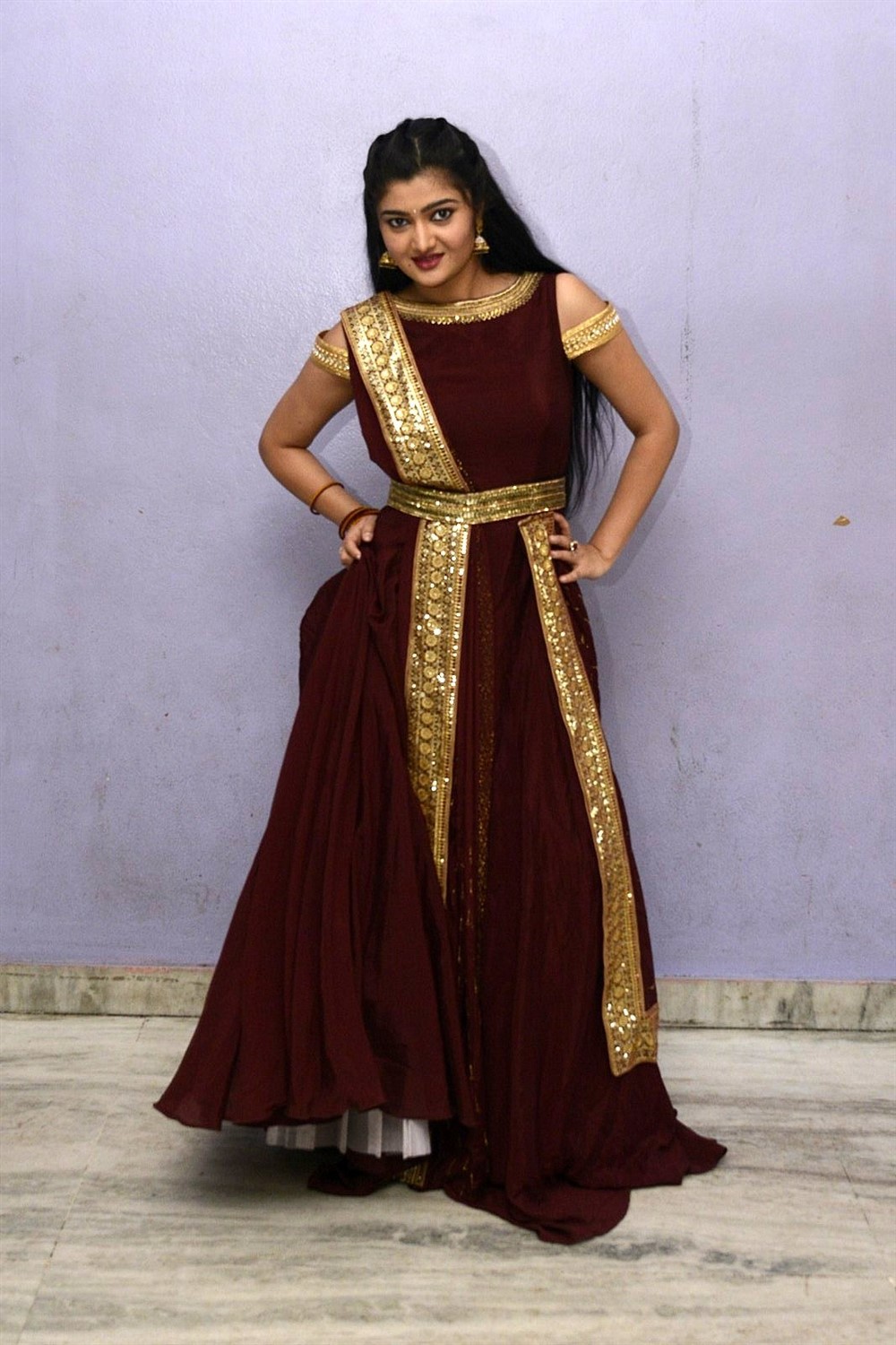 Akshitha at Prementha Panichese Narayana Movie Pre Release Event ...