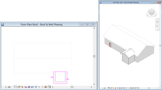 Revit Recess: Phasing: Roof Demolition