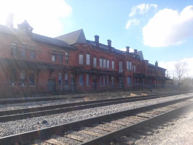 MICHIGAN TALES : Potter Street Station, Saginaw, Michigan
