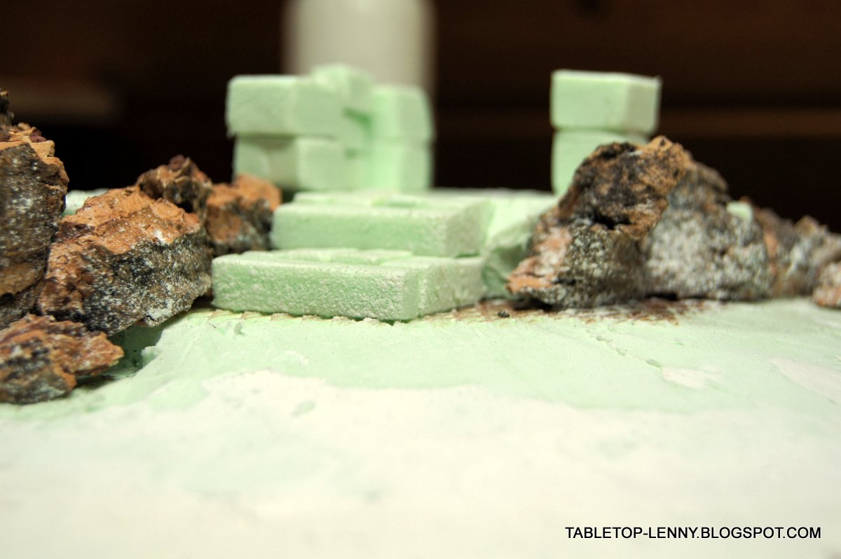 Tabletop-Lenny: Tutorial: Modellbau Felsen aus Kork Rinde / Model Rocks ...