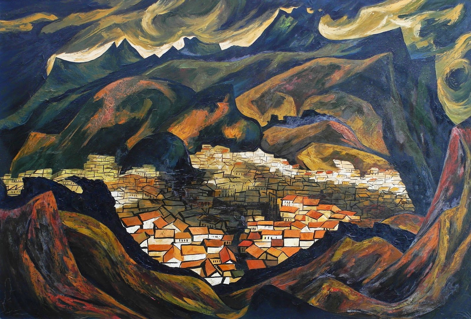 Cityscapes: Oswaldo Guayasamín