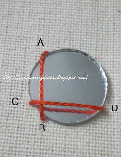 SummersofIndia: Shisha (Mirror) Work-4