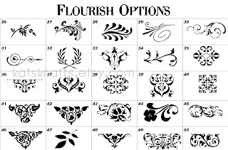 Kat's Krafts: A Flourish for any Affair