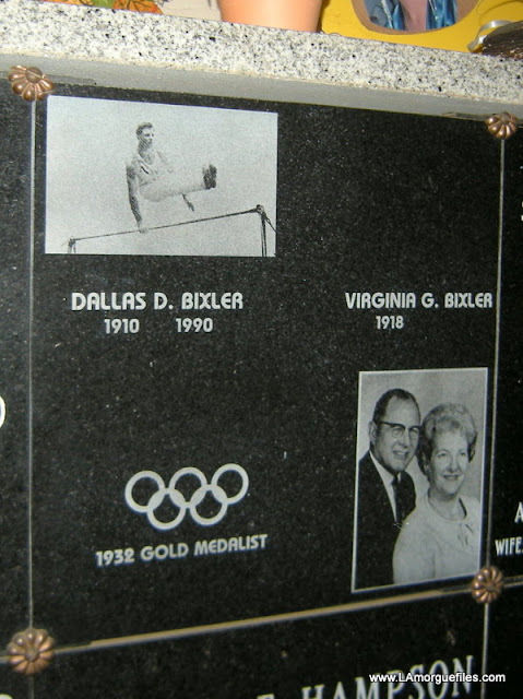 Los Angeles Morgue Files: Olympic Games Gold Medalist Athlete Dallas ...