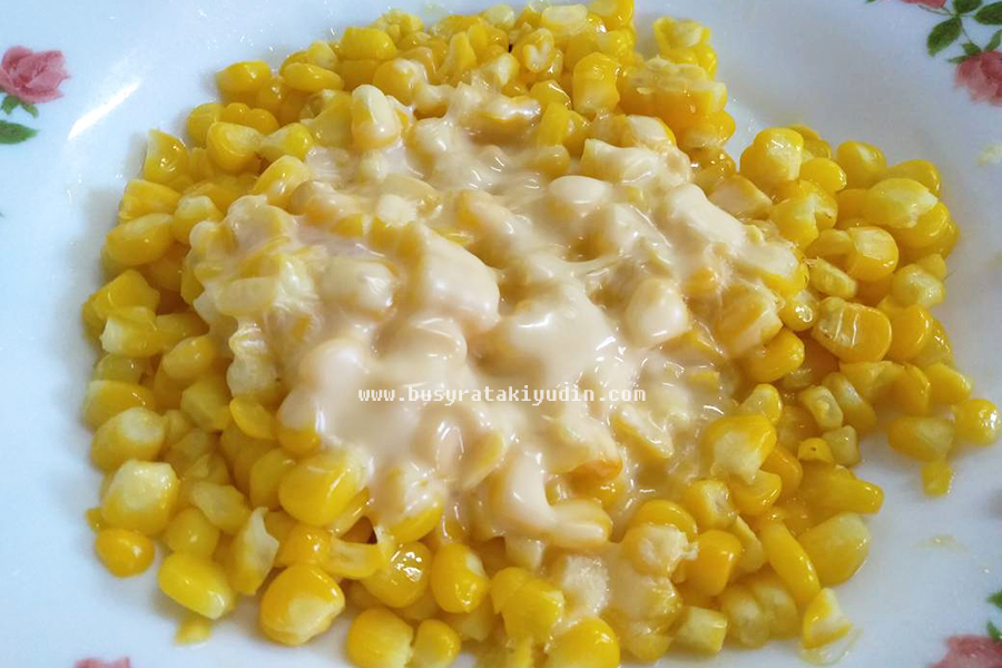 JAGUNG REBUS CHEESE SEDAP! | Busyra Takiyudin