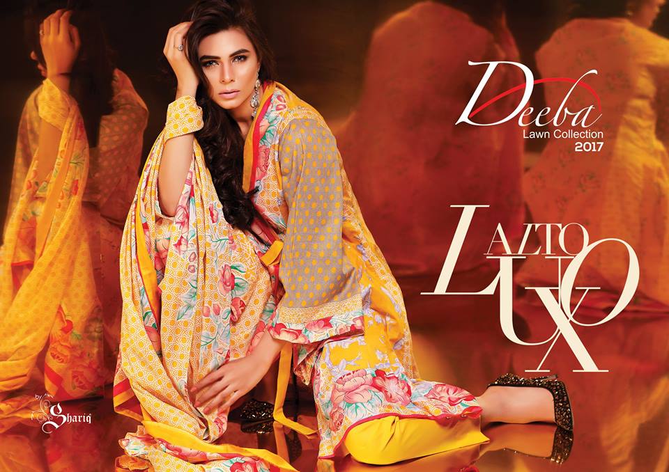 Deeba Lawn Collection 2017