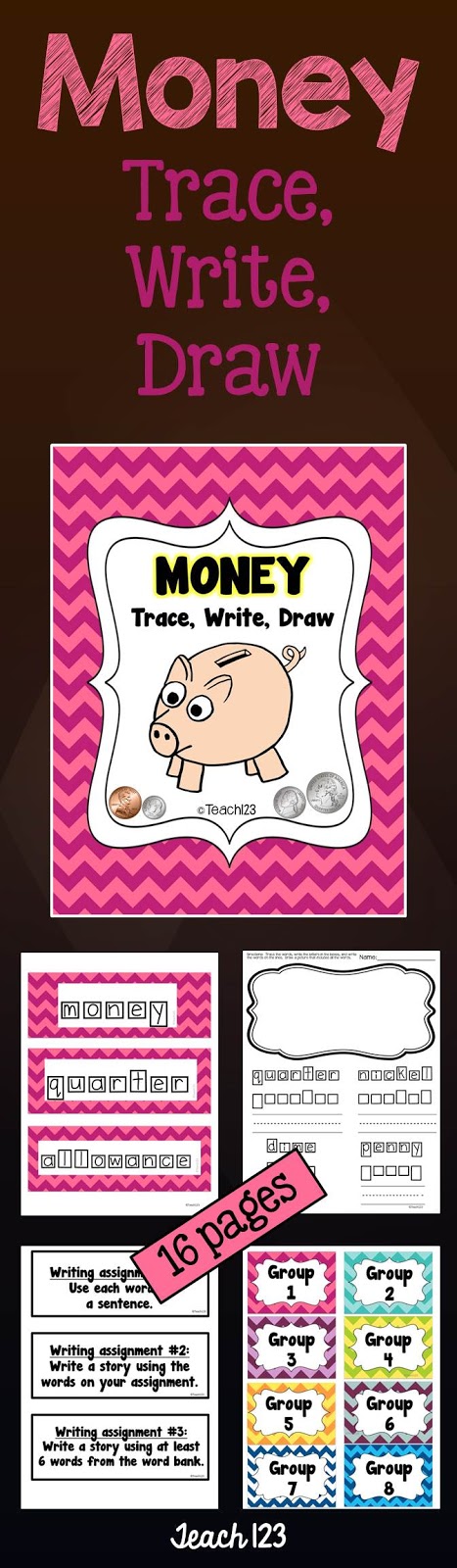 Hump Day Highlight: Time and Money - Math and Literacy Lessons Bundle ...