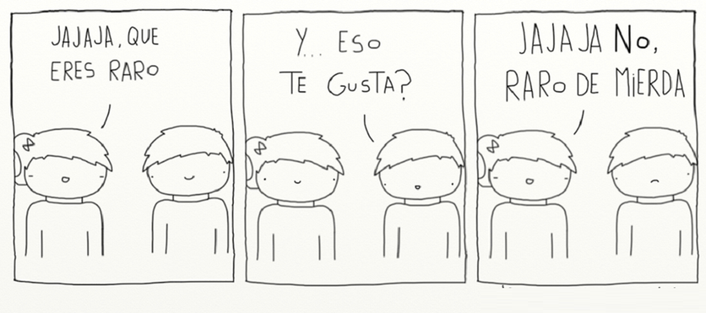 Chistes Graficos: Soy muy raro