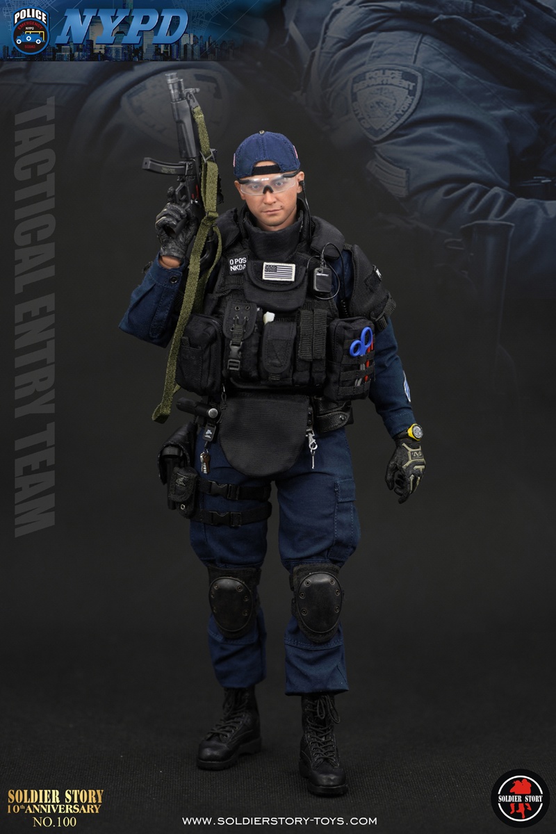toyhaven: Soldier Story 1/6th scale NYPD ESU “TACTICAL ENTRY TEAM” 12 ...