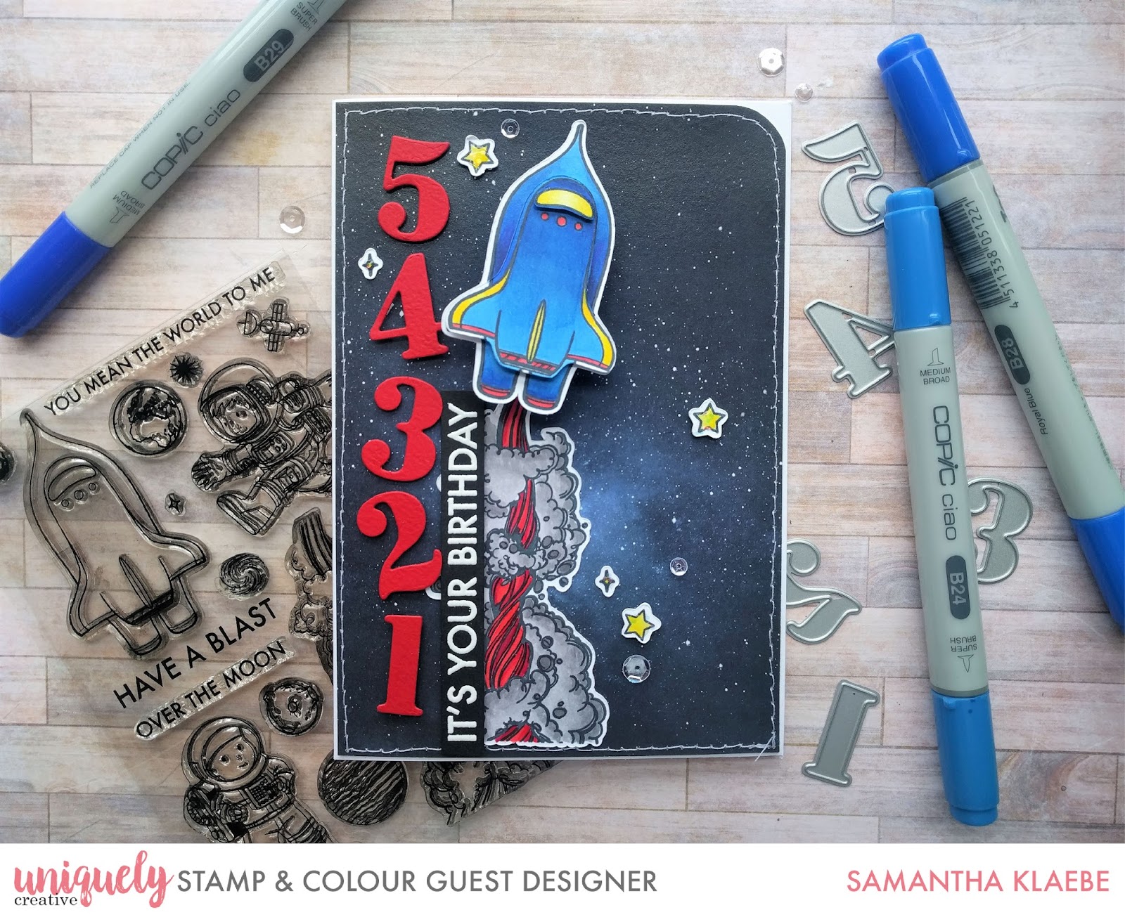 Uniquely Creative: Stamp and Colour April Kit