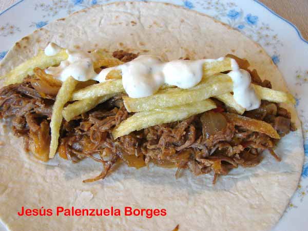 Jesus Palenzuela Borges: Carne Mechada o Ripiada