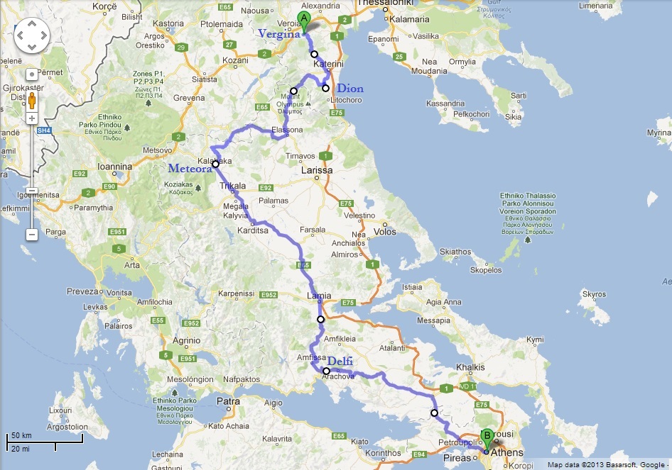 KL Glasgow Overland: Greece